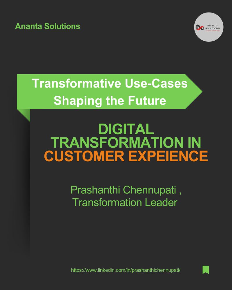 Navigating Digital Transformation – Customer Experience Use-Cases ...